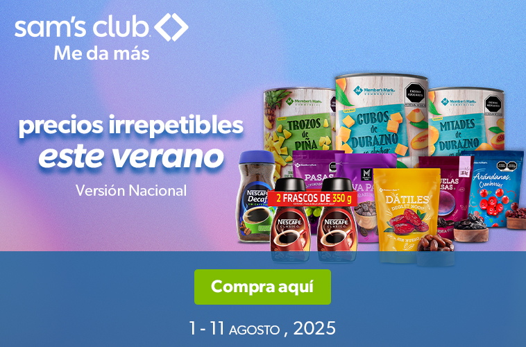 Flyer de Verano Nacional - Cuponera Revista Socio Sams